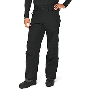 Arctix Men's Mountain Insulated Ski Pants, Black, Small/32" Inseam