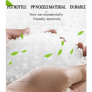 Amber Spray Bottle-Cleaning Spray Bottles,Healthy Plastic& 32 oz Spray Bottle For Hair&Hand&Clothe&Bathroom&Plant，Empty Mister Refillable Spray Bottles With ET,Essential Oil,Water,etc.(2 pack) (Amber)