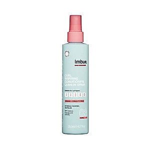 Imbue Leave-In Conditioning Spray for Curly Hair, 6.7 fl oz, Coconut Oil - Frizz Control, Leave in Conditioner for Dry, Damaged Curls, Curly Girl Compliant, Vegan
