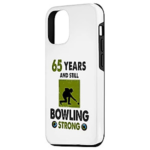iPhone 12/12 Pro Lawn Bowls 65th Birthday Idea For Men & Funny Lawn Bowling Case