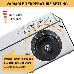 YMJOINMX Food Heat Lamp with Cord & Plug Ceiling Heat Lamp Food Service for Restaurant Heating Lamp for Food Warming Buffet Food Heat Lamp Warmer Lamp