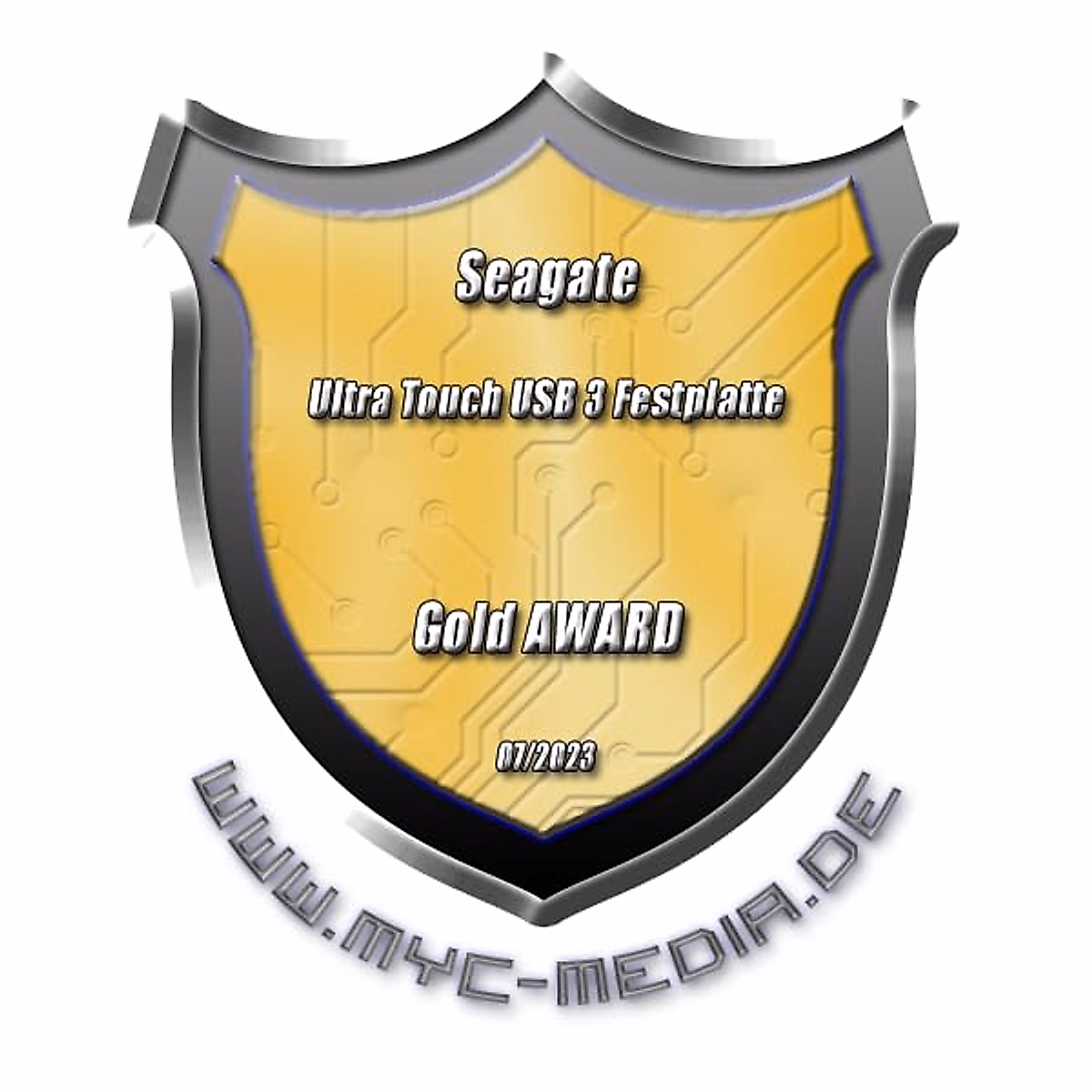 Seagate Ultra Touch HDD 2TB External Hard Drive - 7mm, Cloud White, Post-Consumer Recycled Material, 6mo Dropbox and Mylio, Rescue Services (STMA2000400)