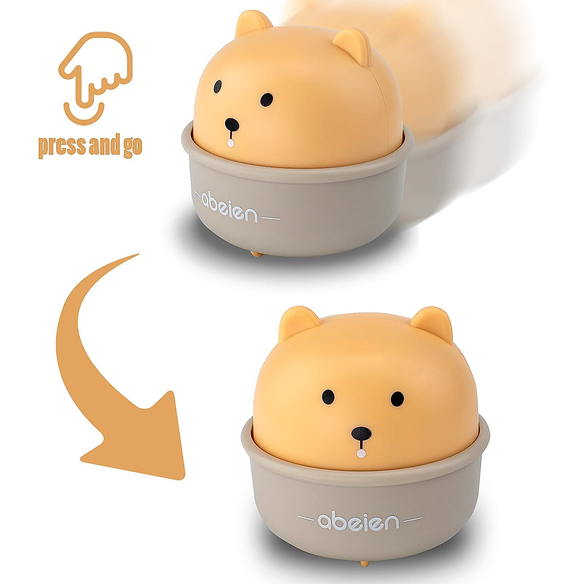 Sikaye Pull Back Toy Car Press Inertial Pull Back Car Best Gift for Kids and Children Cute Cartoon Shapes are Loved by Boys and Girls (Dog)