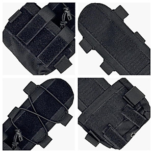 ATAIRSOFT Tactical Helmet Battery Pouch Balance Weight Bag Counterweight Pack for Hunting Airsoft Black