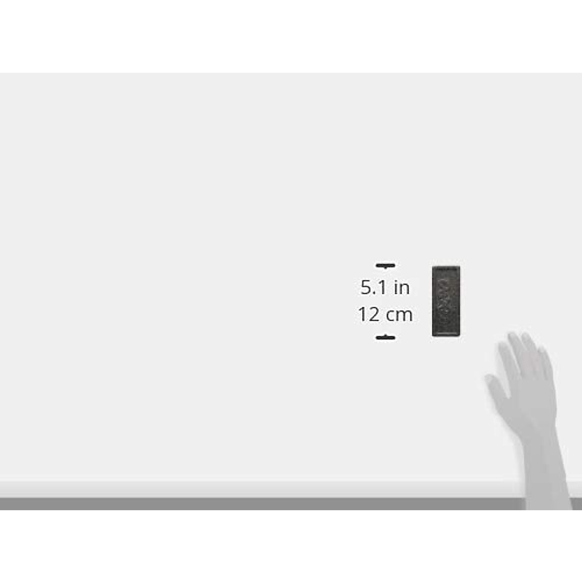 Expo 81505 Block Eraser Dry Erase Whiteboard Board Eraser, Soft Pile, 5 1/8 W x 1 1/4 H - Pack of 1, Black