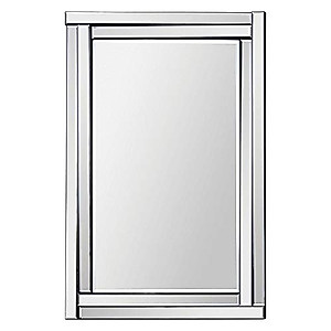 Ren-Wil MT1285 Ava Wall Mount Mirror by Jonathan Wilner, 35 by 24-Inch