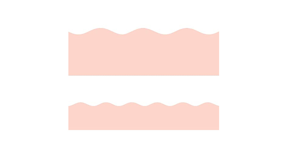 Blush Bulletin Board Border - 52ft Classroom Trim