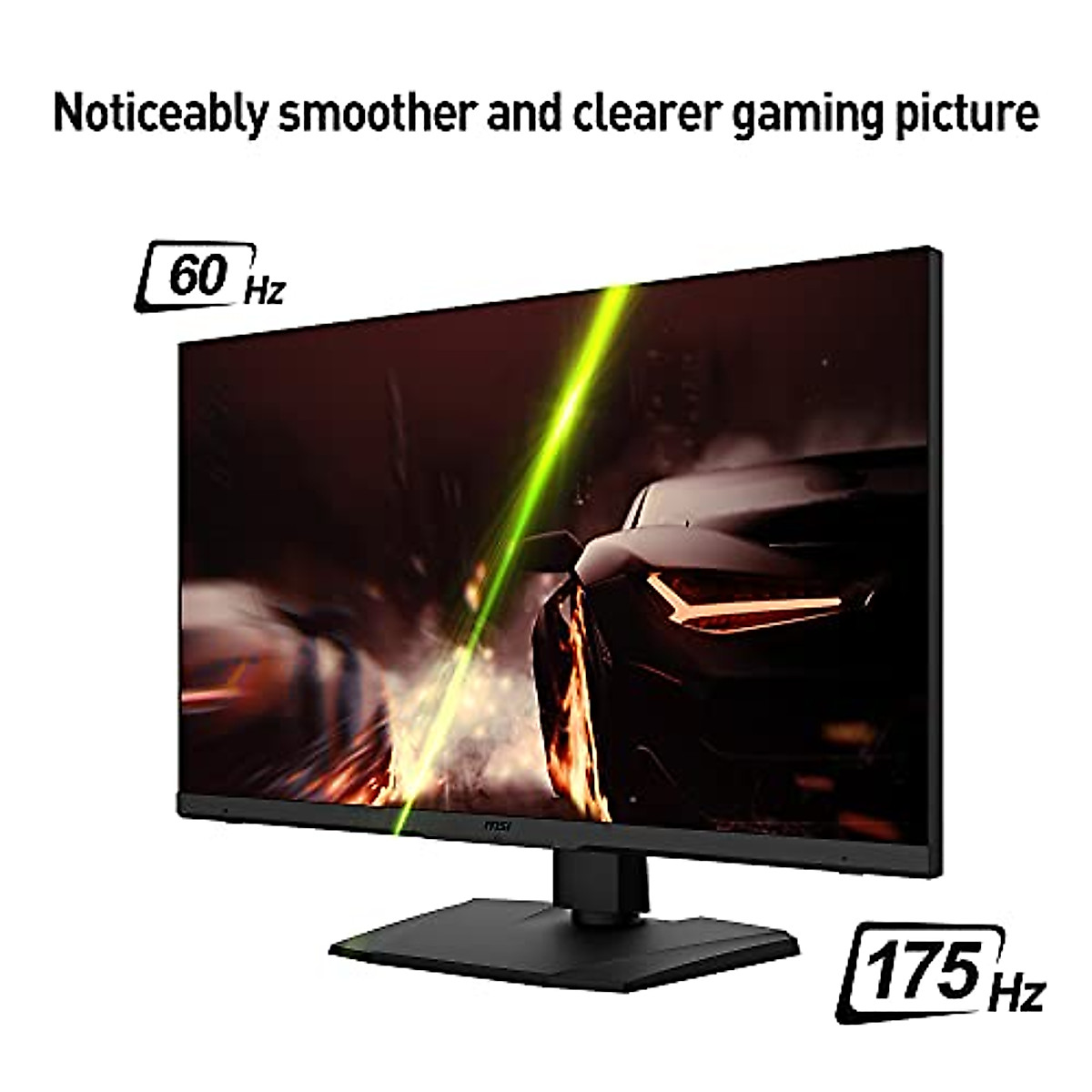 MSI Full QHD Anti-Glare 1ms 2560 x 1440 175Hz Refresh Rate HDR Ready USB/DP/HDMI 31.5” Monitor (Optix MPG321QRF-QD)