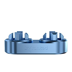 Bundle of 90 Cherry MX RGB Blue Switches for Mechanical Gaming Keyboards & Ranked Premium CNC Machined Switch Opener