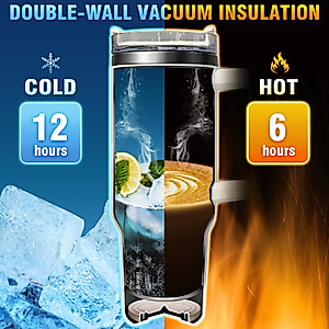 Personalized 40 Oz Tumbler with Engraved Logo Text and Graphic|Custom Insulated Tumbler with Lid and Straw Double Wall Stainless Steel Coffee Tumbler Personalized Gifts for Women and Birthday