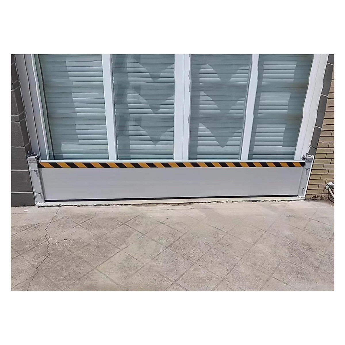 Sliding Glass Doors / Garage/Warehouse Rain Water Barrier, 87 85 83 74 72 67 61 57 39 35 Inch Wide Commercial Reusable Water Dams Barrier, Removable Water Prevention System ( Color : H 7.8in/20cm , Si