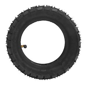 VGEBY Electric Scooter Tire/Wheel, 10in Electric Scooter Tire with Inner Tube Inflatable Rubber Tyre Replacement 255x80 Electric Scooters Equipment