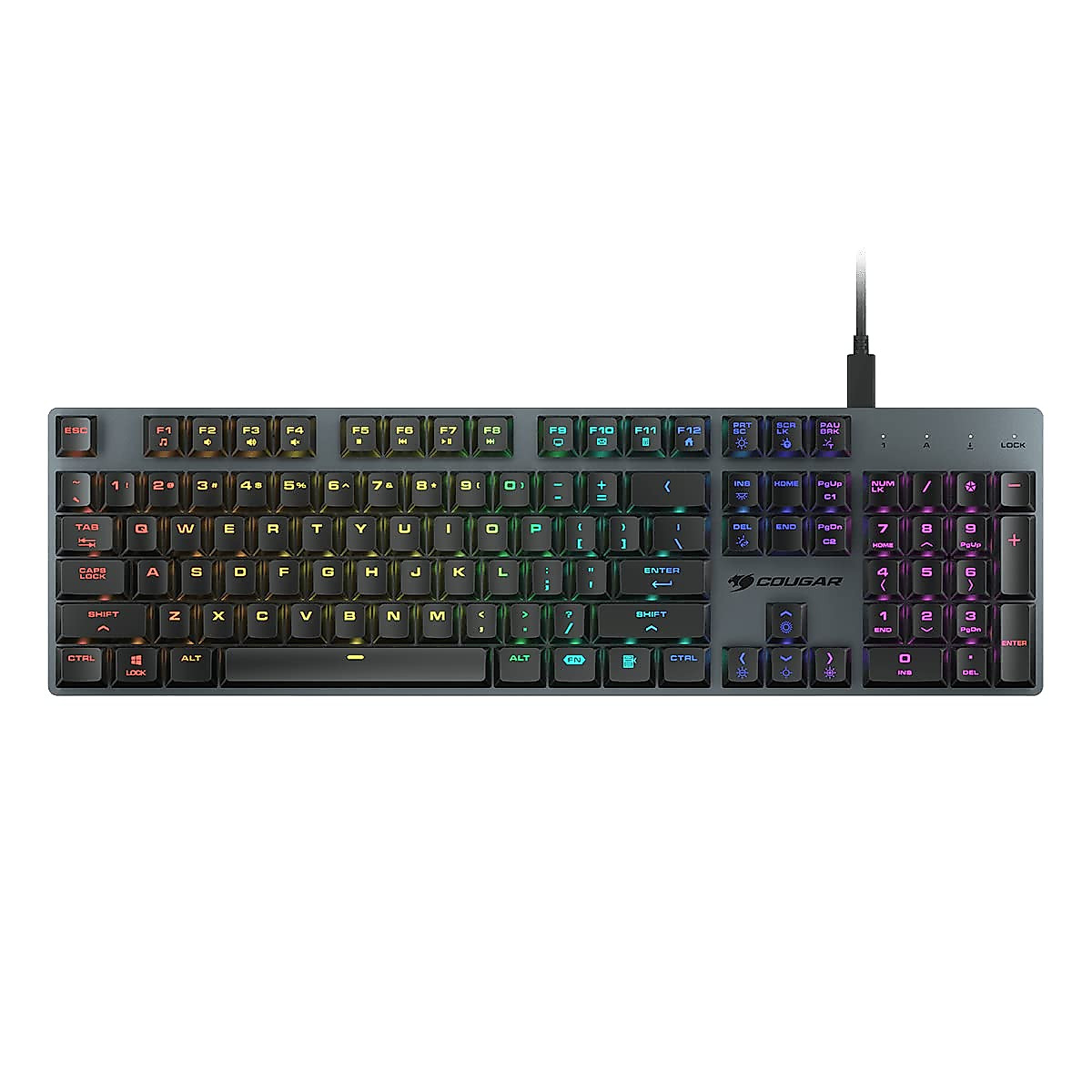 COUGAR LUXLIM Extreme Low Profile Optical-Mechanical Gaming Keyboard