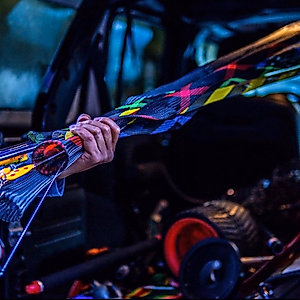 The Rod Glove Standard Casting Rod Glove | 5.25' Fishing Rod Sleeve That Fits Rods 6.5' - 7.5', The Original Nylon Mesh Rod Protector