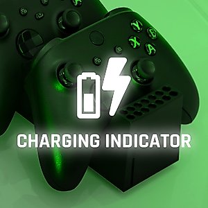 snakebyte Xbox Battery KIT SX - Black - 2 Rechargeable Series X Controller Batteries a 800mAh, comp. with Xbox Twin Charge SX and All Xbox Series X Gamepads, incl. 2m Dual USB Type-C, Y-Charge Cable