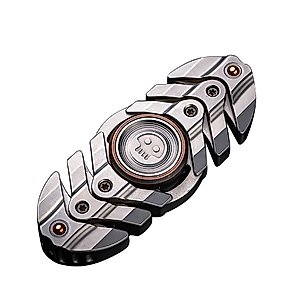 WANERSEN Fidget Slider Soft Body Fishbone Structure Decompression Toys EDC Gear for Fun, Ti