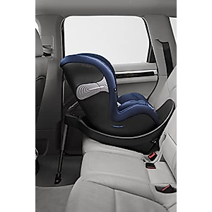 CYBEX Sirona S with SensorSafe, Convertible Car Seat, 360° Rotating Seat, Rear-Facing or Forward-Facing Car Seat, Easy Installation, SensorSafe Chest Clip, Instant Safety Alerts, Manhattan Grey