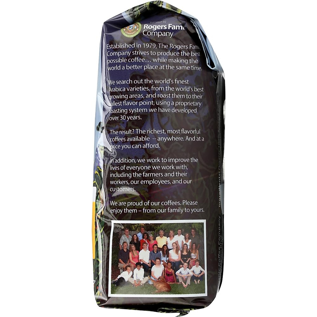 The Organic Coffee Co. Ground, French Roast, 12 Ounce (Pack of 3)