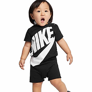 Nike Baby Boy's Futura Romper (Infant) Black 12 Months