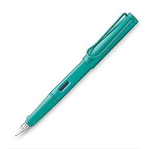LAMY safari Fine Nib Fountain Pen with Converter Z28 Aquamarine