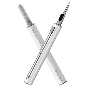 AHOMIS Bluetooth Earbuds Cleaner Pen 3 in 1 Wireless Headphones Cleaning Kit, Portable Earphone Brush, Multifunctional Cleaner Kits for Earphones Charging Ports Mobile Phones