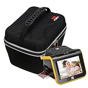 FBLFOBELI Portable Storage Case Compatible for KODAK Slide N SCAN Film and Slide Scan with Large 5” LCD Screen，EVA Hard Travel Protective Container Bag Shockproof (Case Only)