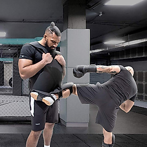 RDX Chest Guard for Boxing, MMA Training -ConvEX Skin Leather Body Protector for Muay Thai, Martial Arts, Sparring Rib Shield Armour for Kickboxing, Taekwondo & BJJ