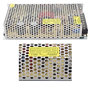 AC 110V/220V to DC 24V 2A 48W Power Supply Transformer Switch,MKASYON AC/DC Switching Adapter Converter Driver for LED Strip Light,CCTV Camera,Security System Computer Project,Radio and More (24V2A)