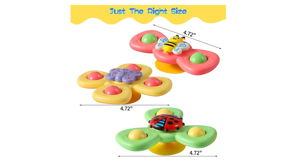 Suction Cup Spinner Toys for Toddlers - Fun & Engaging
