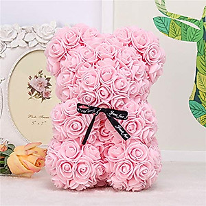 Kubert 240Pcs 3cm Foam Mini Roses Artificial Flowers for Wedding Decoration Party DIY Handmade Teddy Bear Crafts Home Garden Supplies Birthday Valentine's Day Decoration Decorative Crafts, 3 Colors