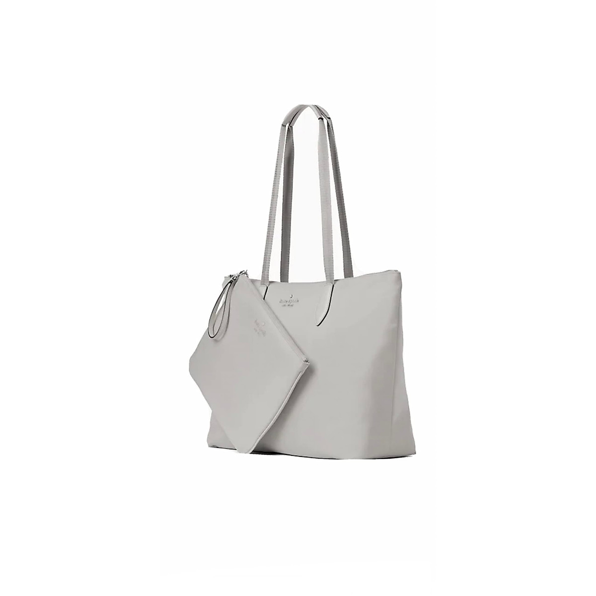 Kate Spade New York Mel Packable Nylon Tote (Nimbus gray)