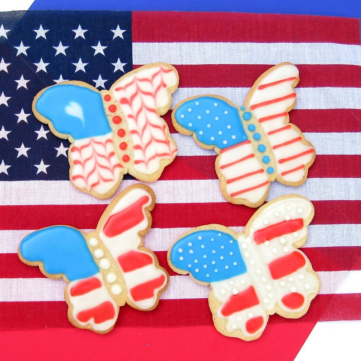 Sweet Cookie Crumbs Butterfly Cookie Cutter - Stainless Steel