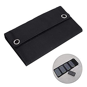 Jeanoko Solar Charger Panel, PET Laminating PVC Surface 20.08x7.48x0.12in Photovoltaic Solar Panel for Mobile Phone Power Bank