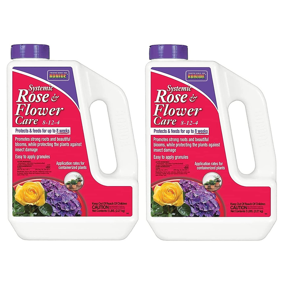 Bonide Products 945 Systemic Rose And Flower Care 8-12-4