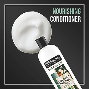 TRESemmé Conditioner Botanique Coconut Nourish 4 Count for Dry Hair And Damaged Hair 92% Natural Derived Ingredients with Professional Performance 16 oz