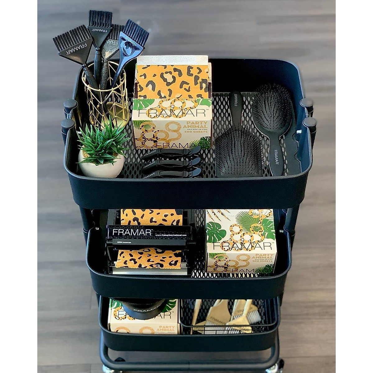 Framar Party Animal Pop Up Hair Foil, Aluminum Foil Sheets, Hair Foils For Highlighting - 500 Foil Sheets