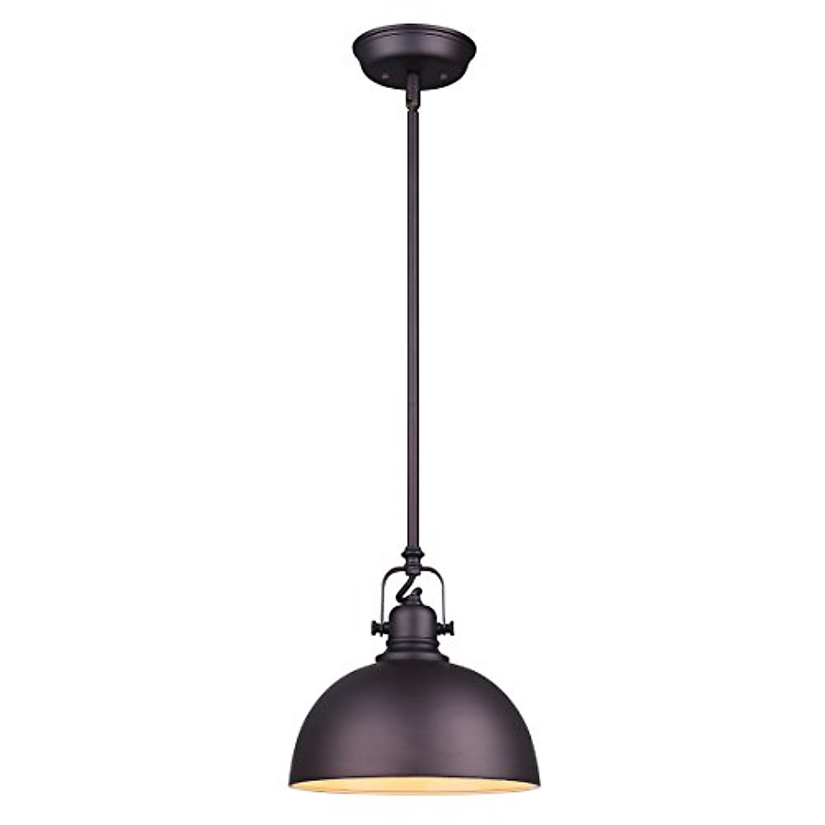 CANARM LTD. IPL222B01ORB Canarm LTD IPL222B01ORB Polo 1-Light Pendant Oil Rubbed Bronze