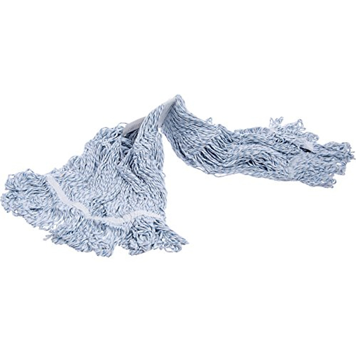 Carlisle FoodService Products 369670B14 Mop Head, 12" H, 5" W, 18" L, Rayon Cotton Blend, Medium, Blue (Pack of 12)