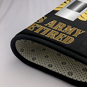 Army Retired Chief Warrant Officer Emblem Cw2 Area Rug Living Room Bedroom Kitchen Sofa Bedside Carpet Floor Mats 36"X24"