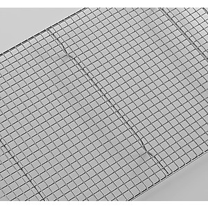 Serene Valley Baking and Cooling Racks, 2 Pieces of 8.5" x 12.5", 304 Grade Stainless Steel Wire Cooking Rack, Oven-Safe Grid for Roasting and Grilling