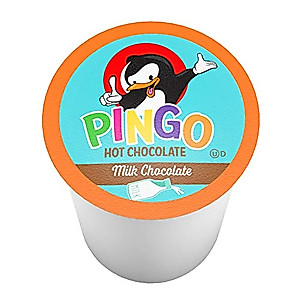 Pingo Hot Cocoa Pods for Keurig K-Cup Brewers Milk Chocolate, 40 Count