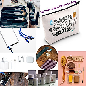 TSOTMO Lunch Lady Gift Lunch Lady Survival Kit Bag Cafeteria Worker Zipper Pouch For Women Lunch Lady Life Gift Thank You Gifts For Lunch Crew (Lunch lady stuff)