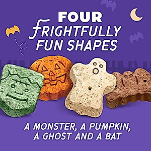 Milk-Bone Limited Edition Halloween Spooky Biscuit Dog Treats, 24 Ounce Pail