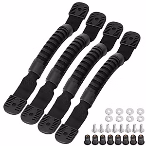 LIXADA Kayak Carry Handles 4pcs Black Kayak Accessories Kayak Handles