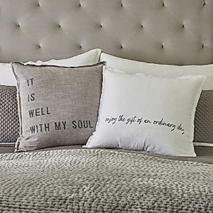 Santa Barbara Design Studio F2F Euro Decorative Throw Pillow, 26" x 26", Enjoy Gift