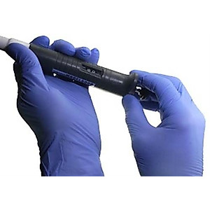 Angenex A35 Blue Nitrile Exam Gloves (100, Large)