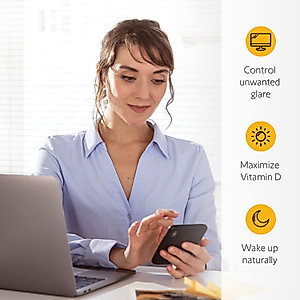 Somfy myLink RTS Hub - Control Motorized Blinds, Shades, Curtains & Awnings with Alexa & Google Assistant - Quick Setup, 16 Channels Control, Wake Up to Sunshine, WiFi Connection #1811403