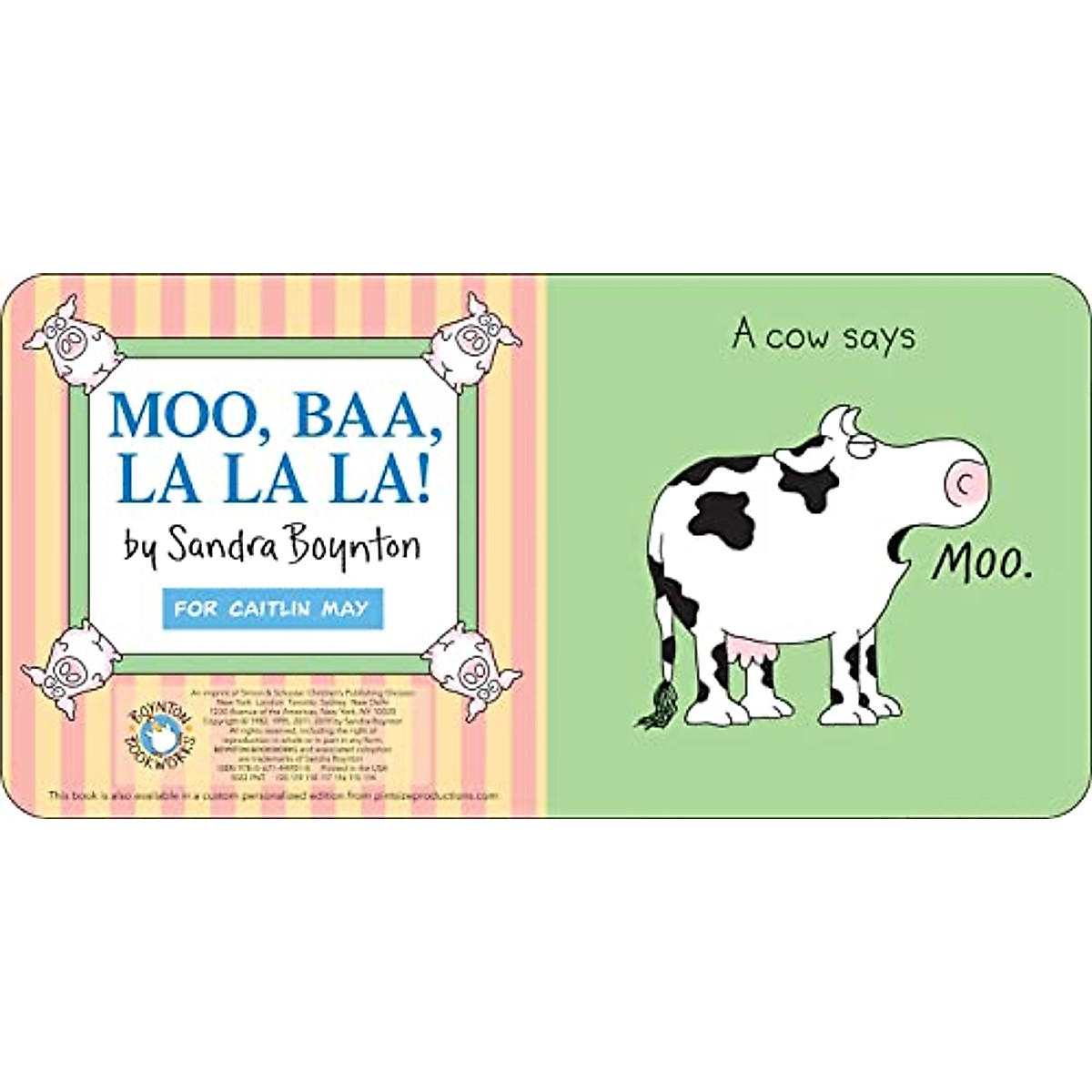 Moo, Baa, La La La!
