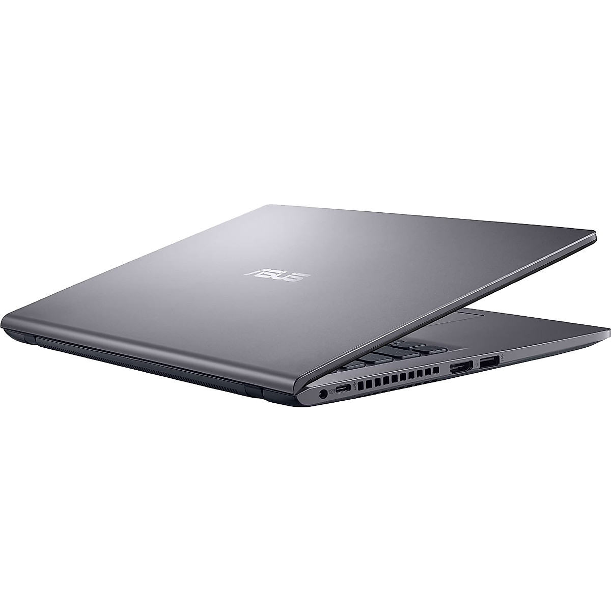 ASUS Vivobook 14 Thin and Light Slate Grey Laptop 14.0" HD Display (AMD Ryzen 3 3250U, 12GB RAM, 256GB PCIe SSD, AMD Radeon, USB Type-C, WiFi 5, BT 5, Webcam, Win 11 Home S-Mode) w/DKZ USB Hub