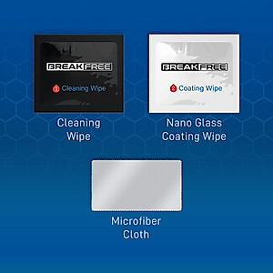 BREAK FREE Liquid Glass Screen Protector With $250 Coverage | Wipe On Scratch and Shatter Resistant Nano Protection for All Phones Tablets and Smart Watches - Universal Compatibility
